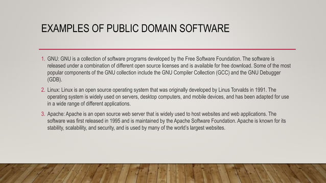 Public domain software.pptx | Shareware and Freeware | Computer ...