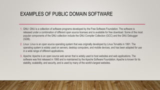 Public Domain Software