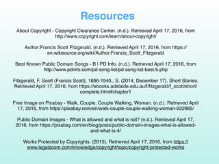 Public Domain vs Copyright | PPT
