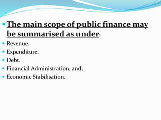 Public economics e content | PPTX