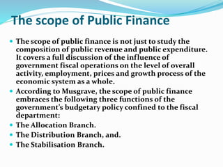 Public economics e content | PPTX