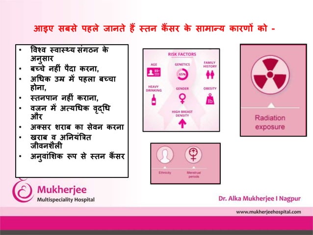 Public education on breast cancer hindi by dr alka mukherjee nagpur ms ...