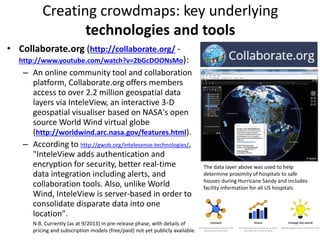 Public engagement and participation in health geography: crowdmaps ...