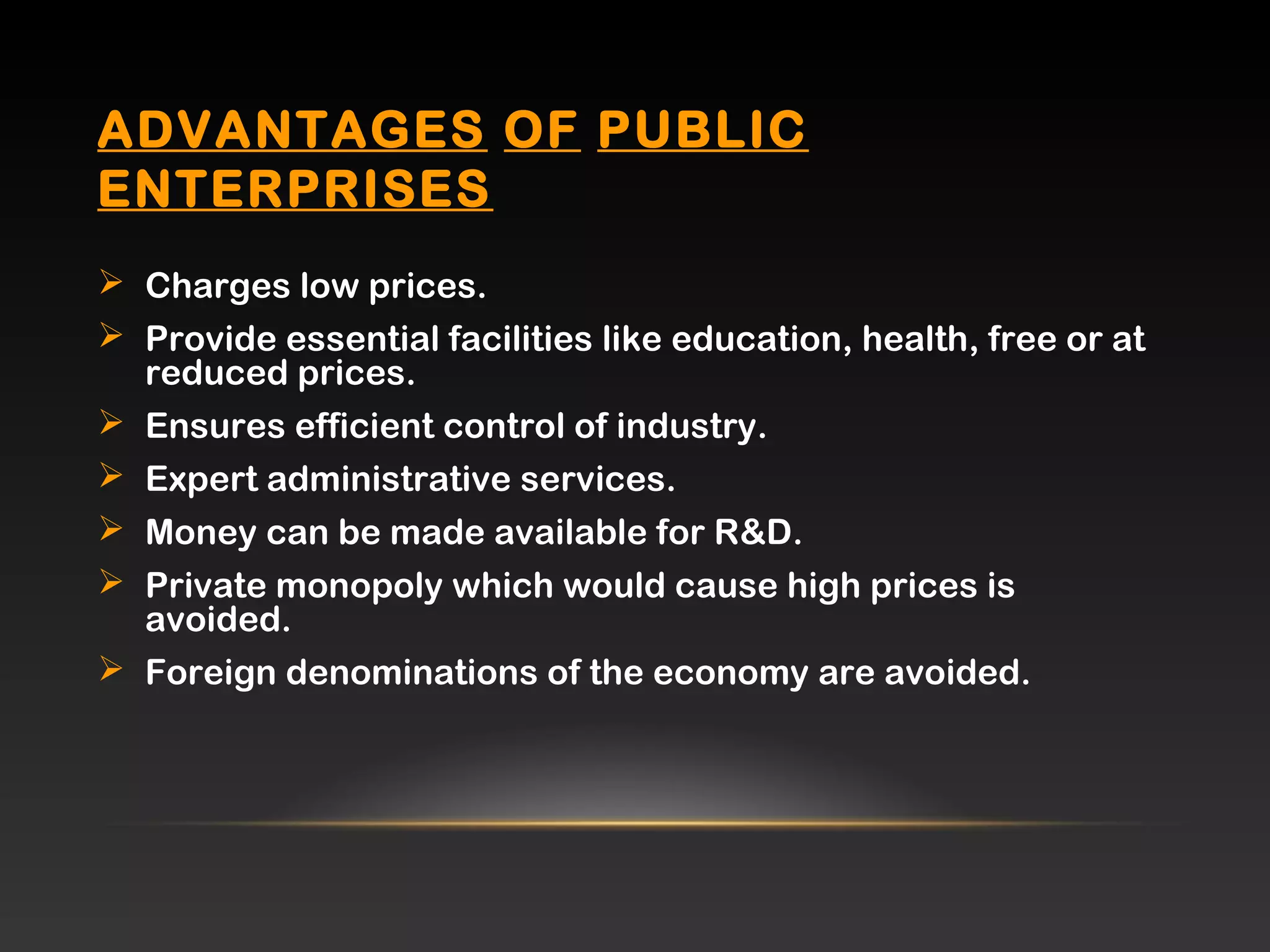 Public enterprise | PPT