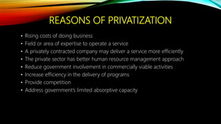 Public enterprise and economic development administration complete | PPTX