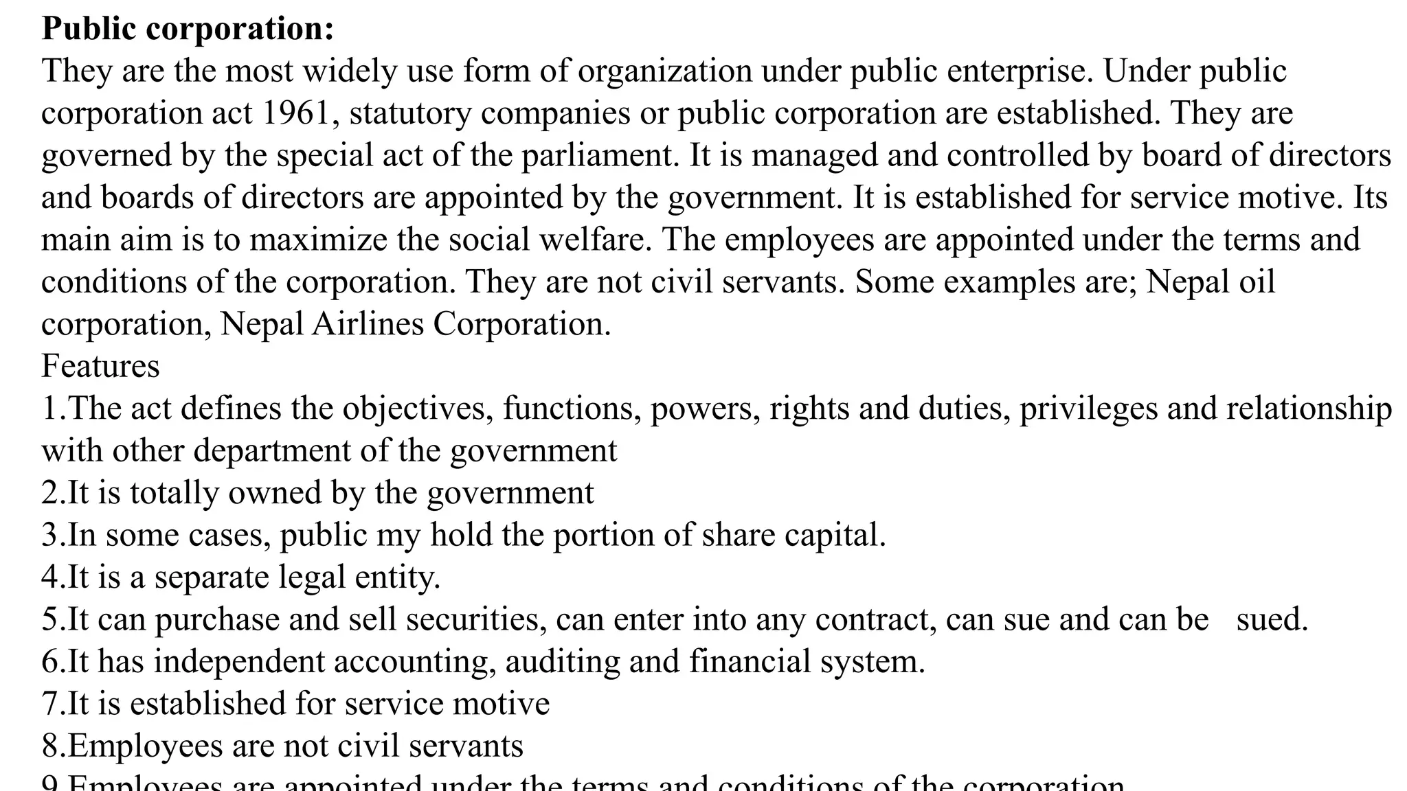 Public enterprises | PPTX