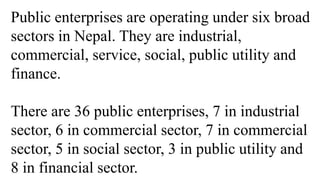 Public enterprises | PPTX