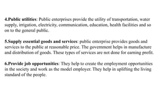 Public enterprises | PPTX