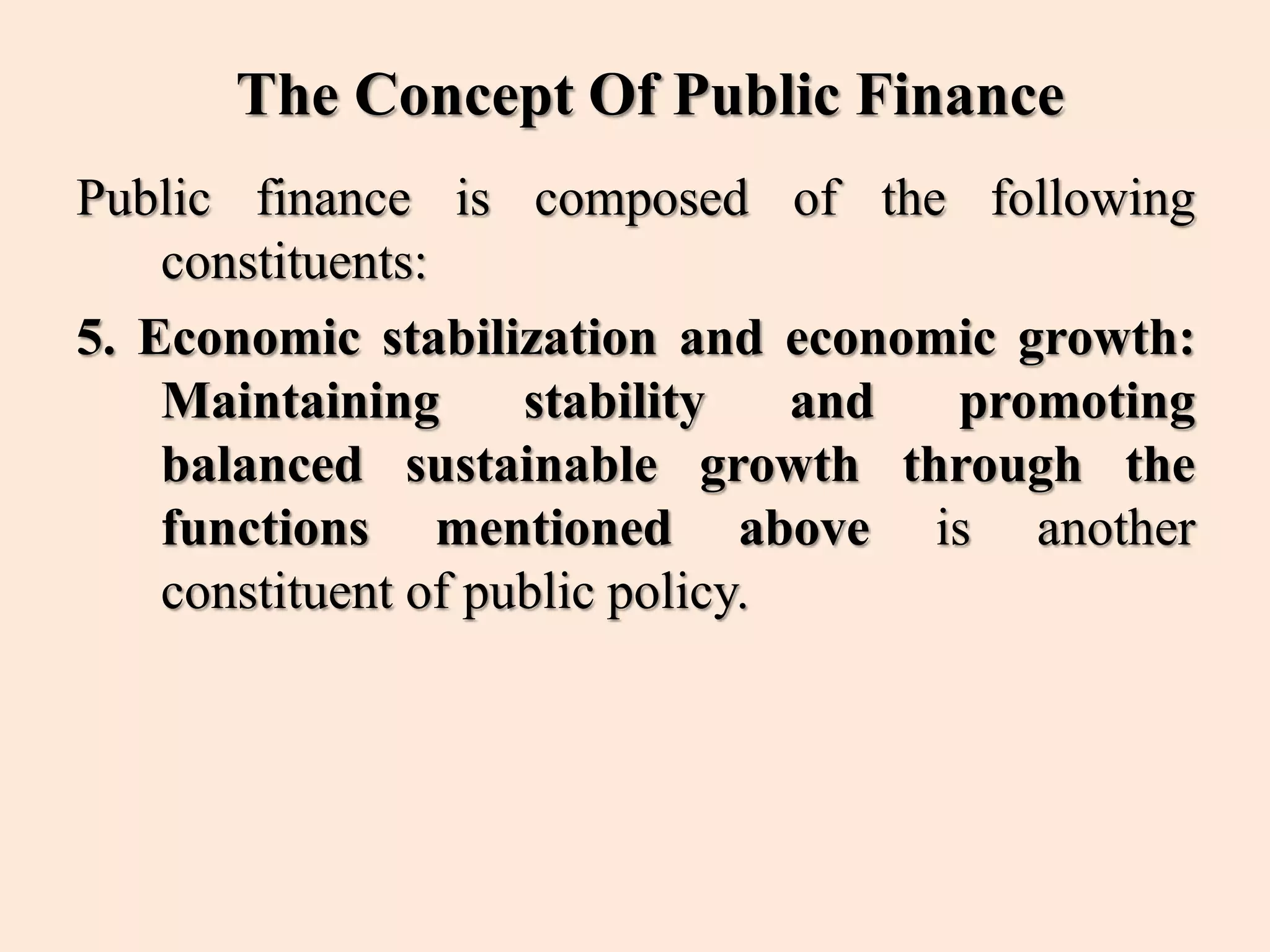 Public Finance | PPTX