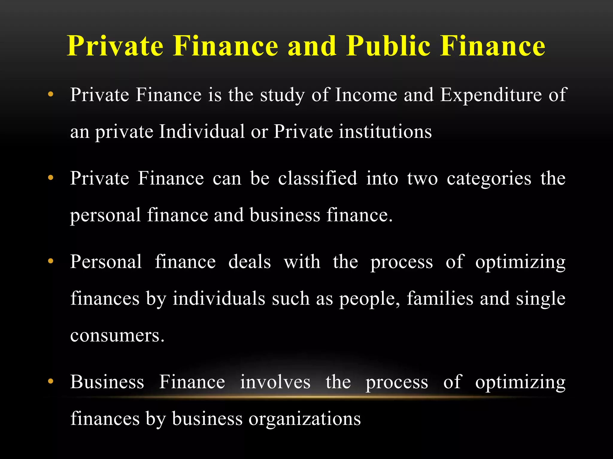 Public finance | PPTX