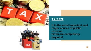 public revenue and its sources | PPTX