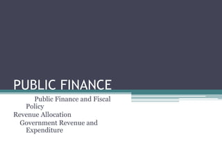 PUBLIC FINANCE.ppt