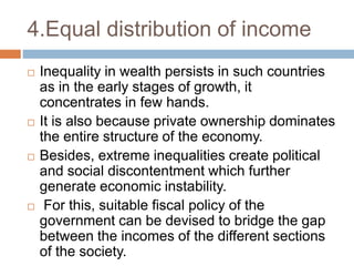 Public Finance [fiscal policy] | PPTX
