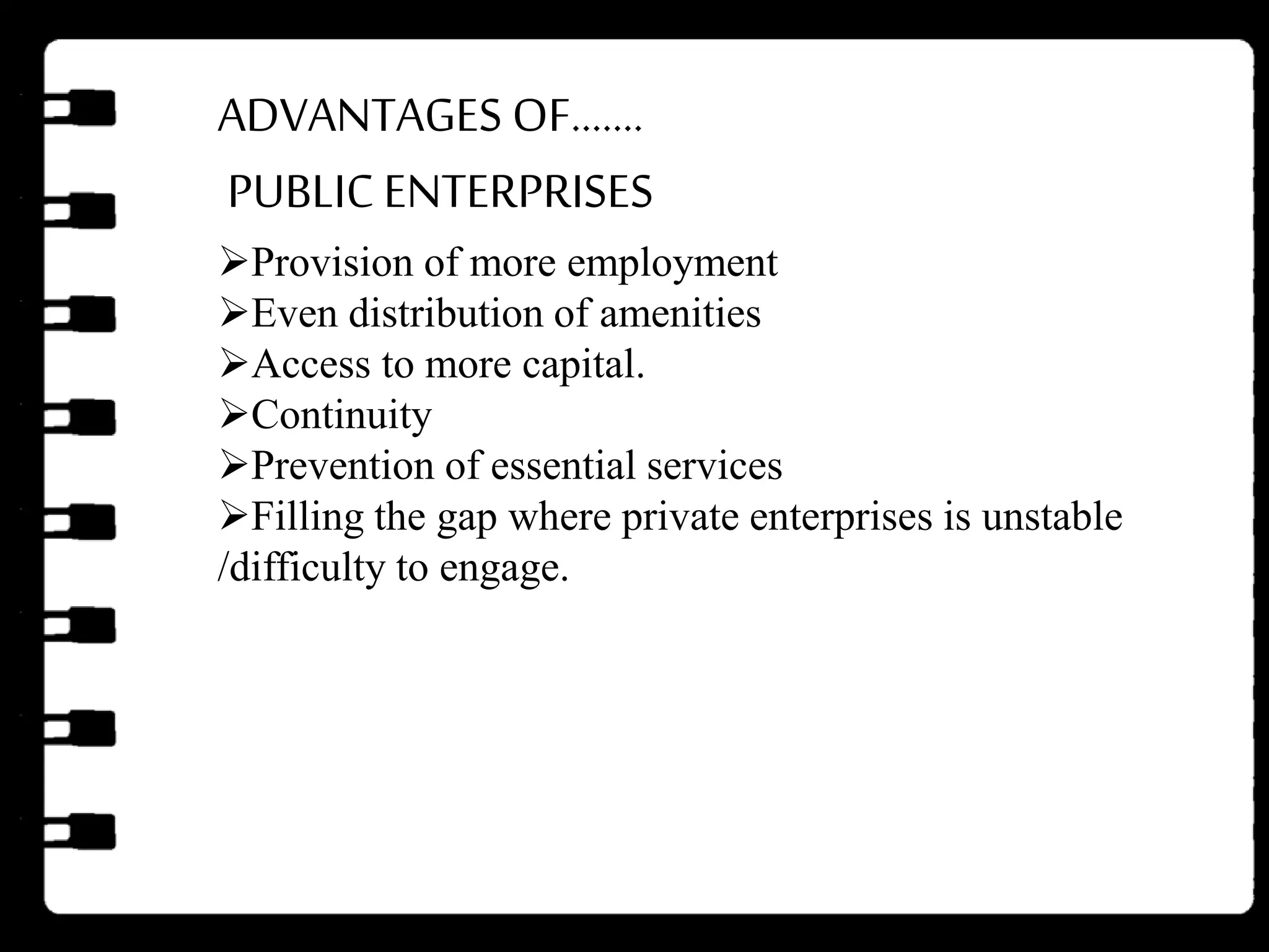 FORMS OF PUBLIC ENTERPRISES | PPTX