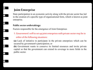 FORMS OF PUBLIC ENTERPRISES | PPTX