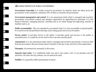 FORMS OF PUBLIC ENTERPRISES | PPTX