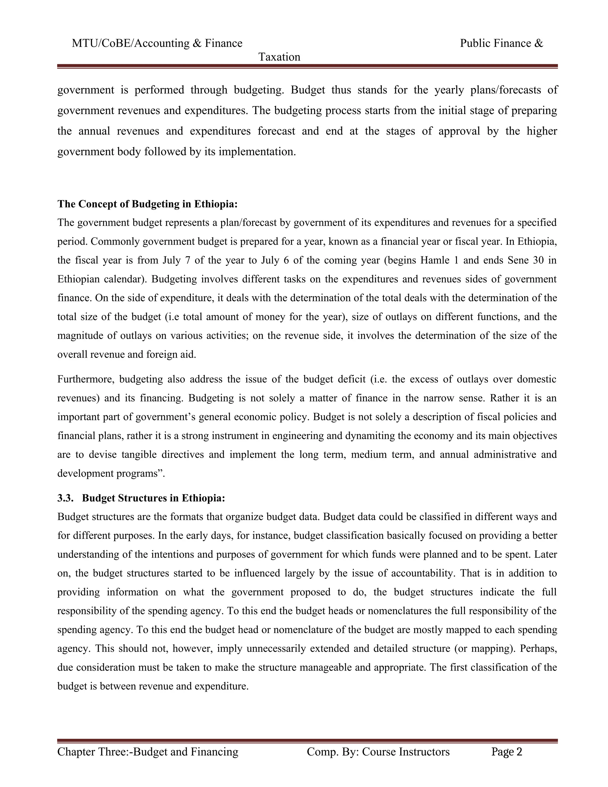 Public Finance CH3 @Public Finance in Ethiopia.docx