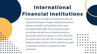Public Finance International Financial Institutions | PPT