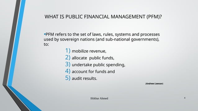 Public Finance Management (Pakistan's perspective).pptx
