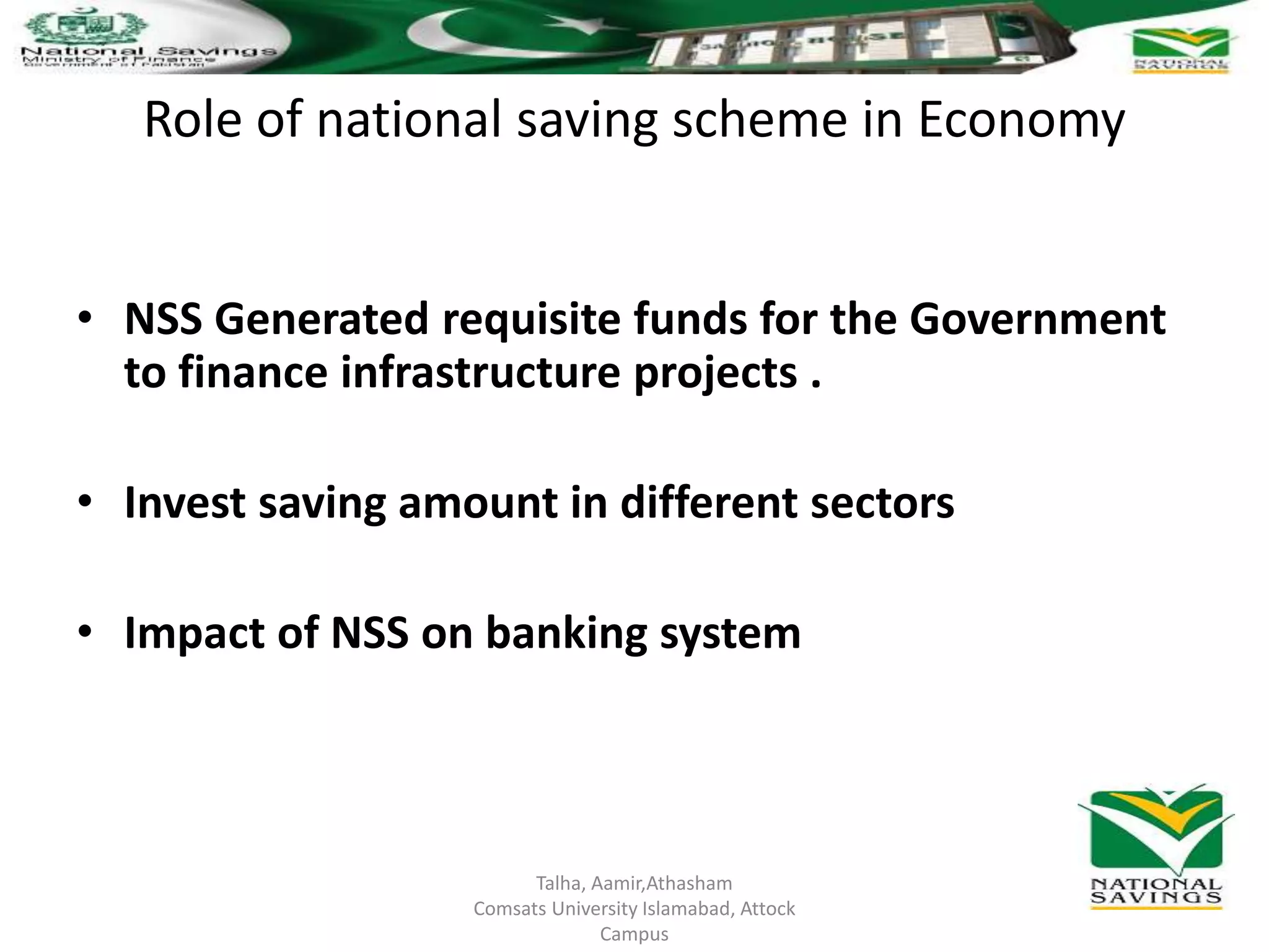 National Saving Scheme | PPTX