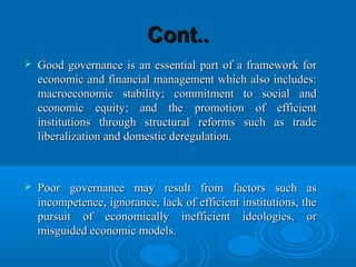 Public Financial Management Reform presentation | PPT