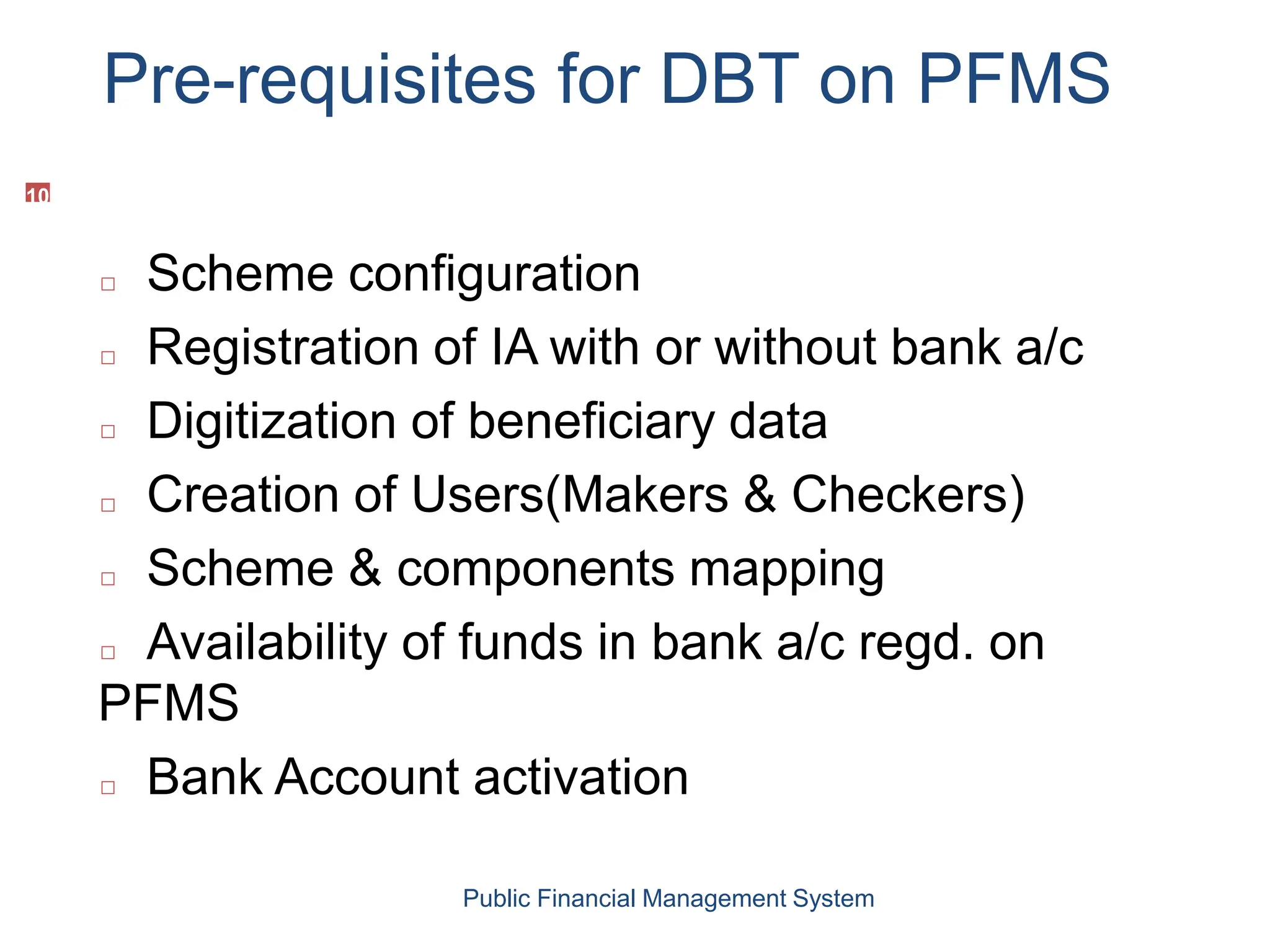 PUBLIC FINANCIAL MANAGEMENT SYSTEM (PFMS) and DBT.pptx