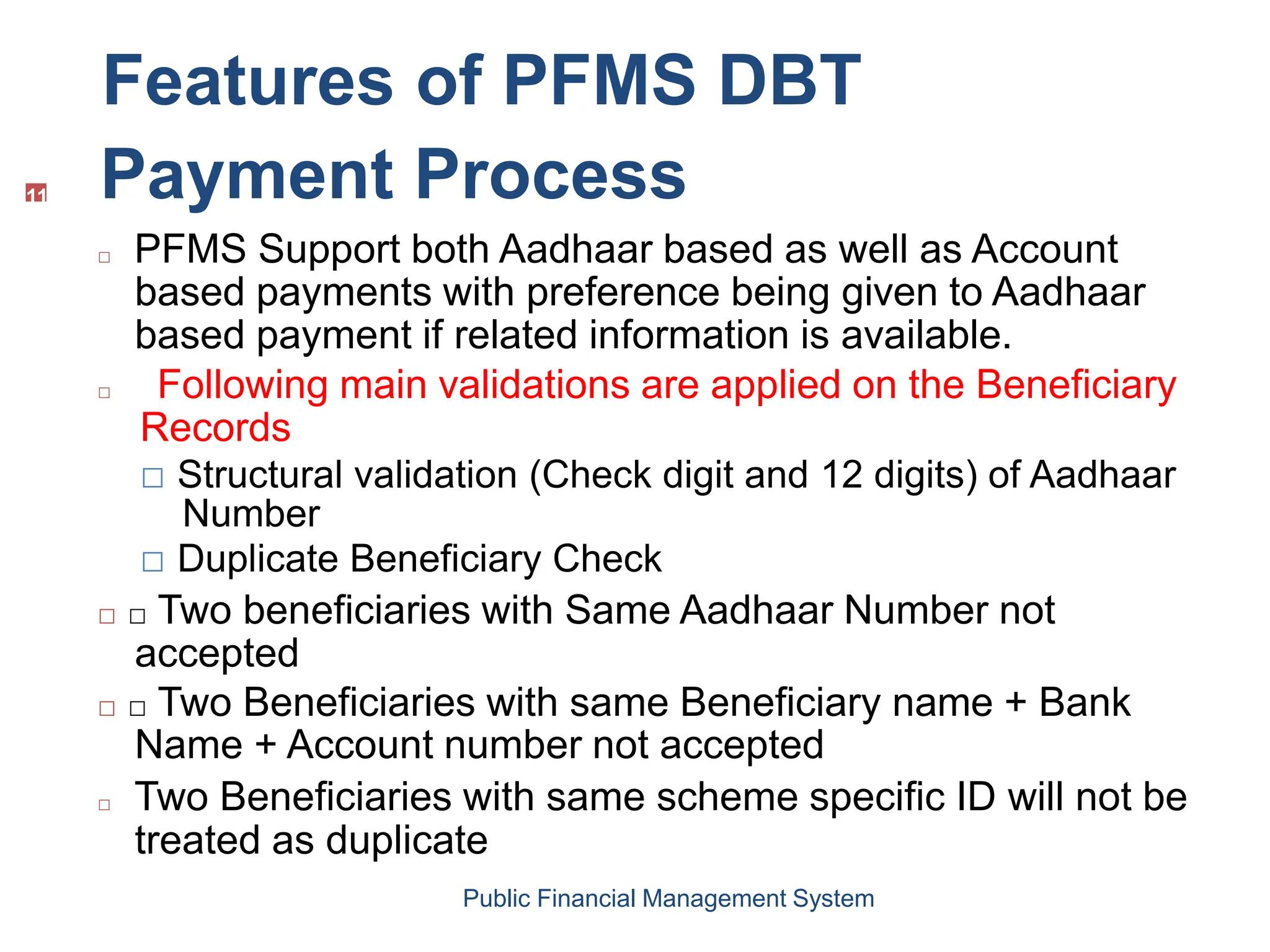 PUBLIC FINANCIAL MANAGEMENT SYSTEM (PFMS) and DBT.pptx