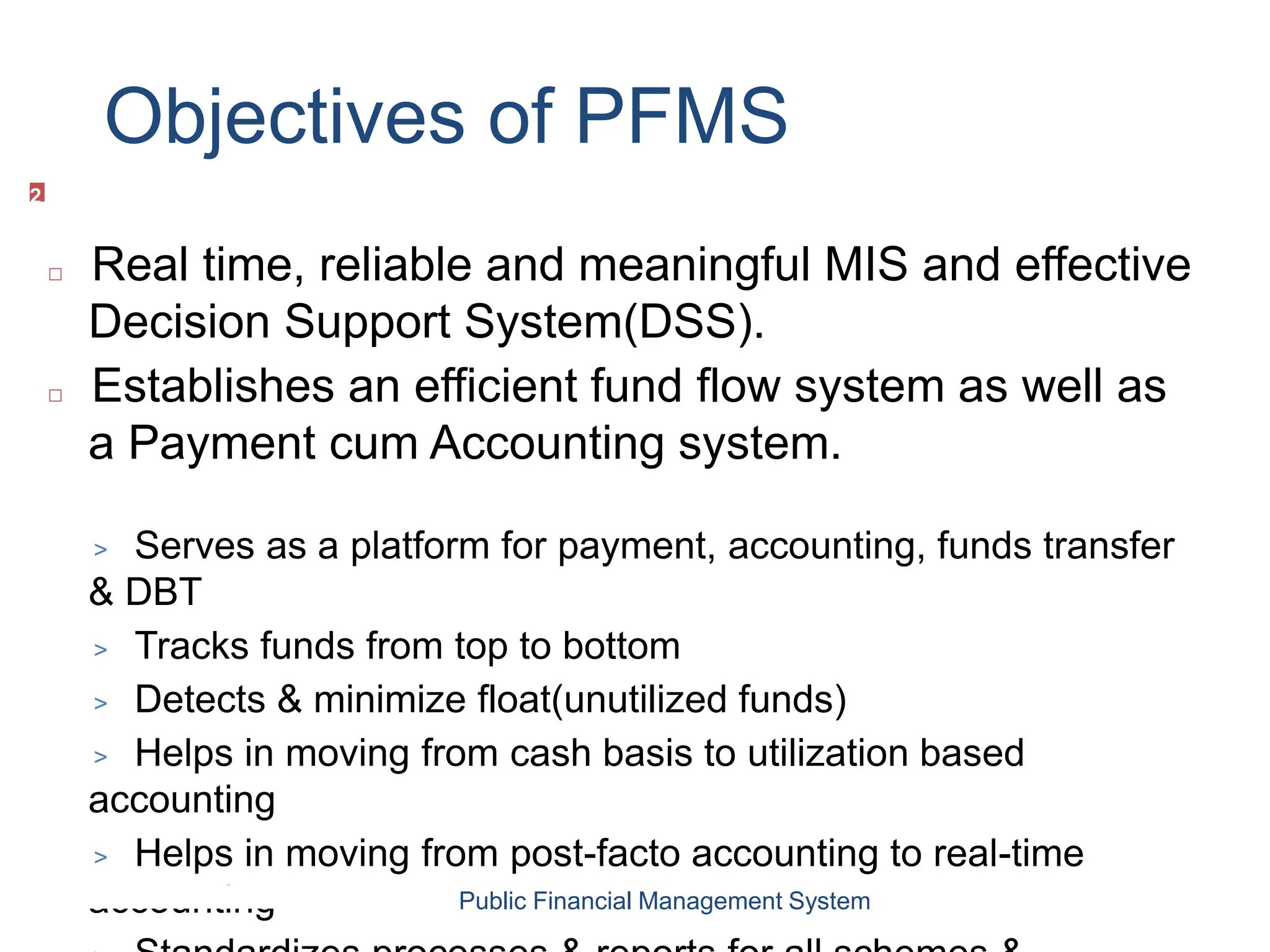 PUBLIC FINANCIAL MANAGEMENT SYSTEM (PFMS) and DBT.pptx