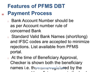 PUBLIC FINANCIAL MANAGEMENT SYSTEM (PFMS) and DBT.pptx