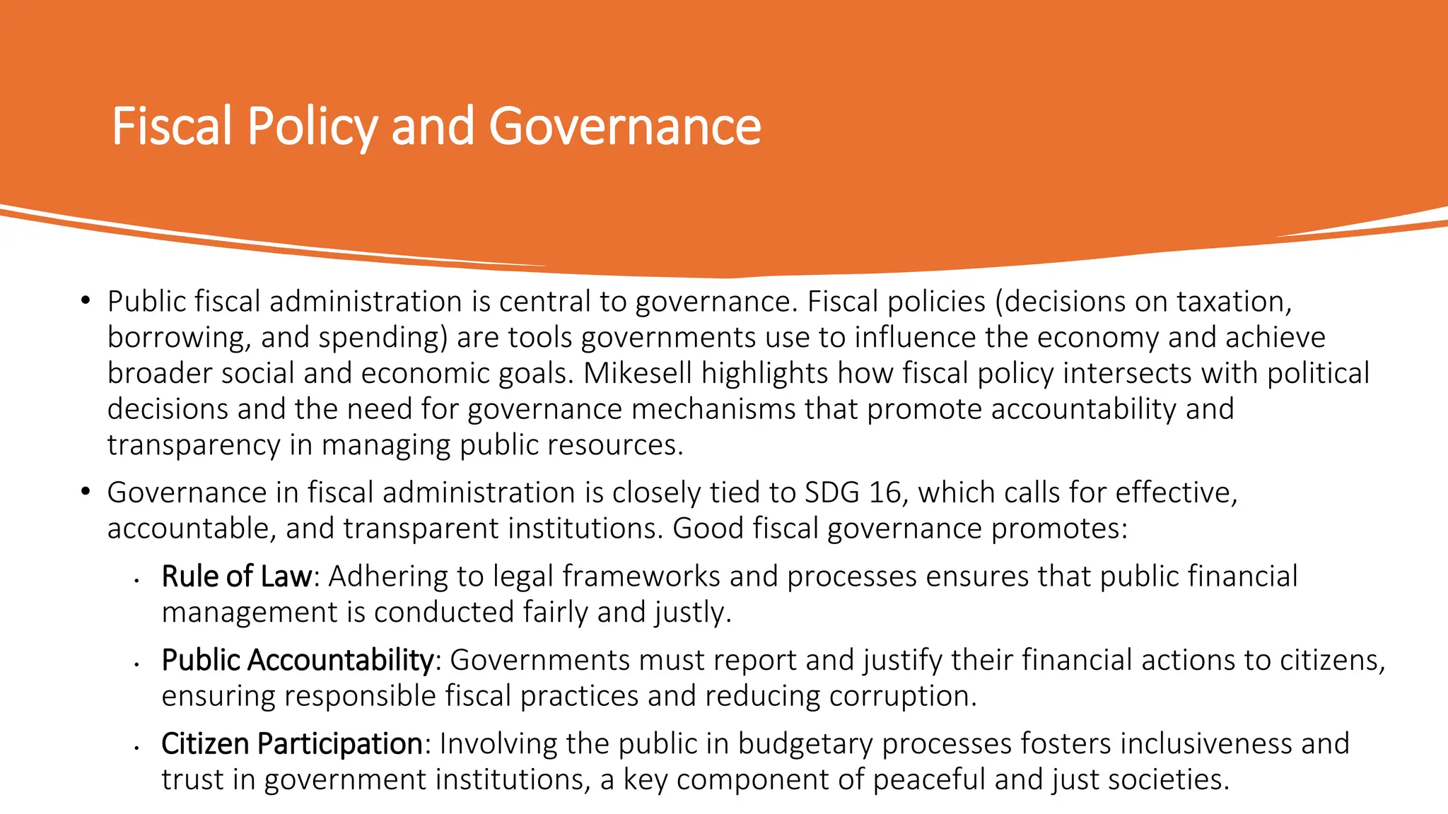 Public Administration: Public Fiscal Administration | PDF