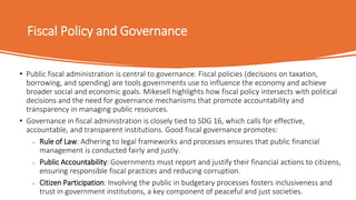 Public Administration: Public Fiscal Administration | PDF