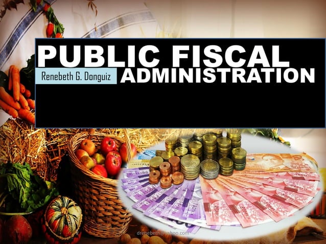 Public fiscal administration lect 1 | PDF