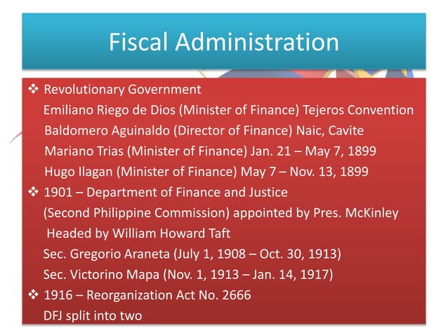 Public Fiscal Administration Part 1 | PPTX | Business Accounting ...