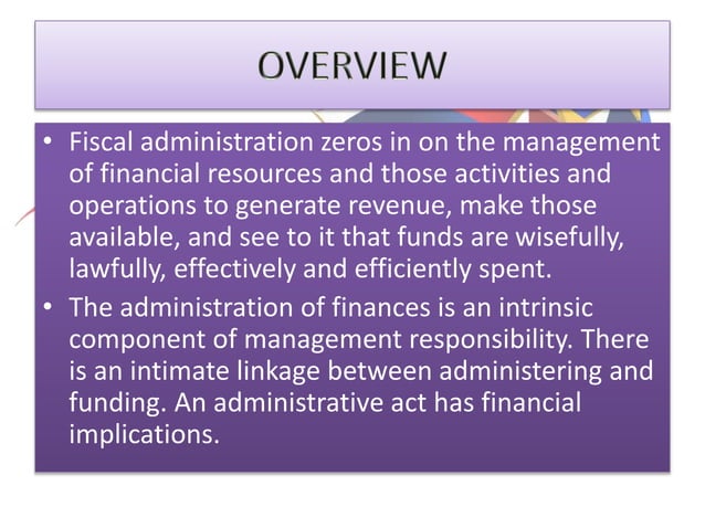 Public Fiscal Administration Part 1 | PPTX | Business Accounting ...