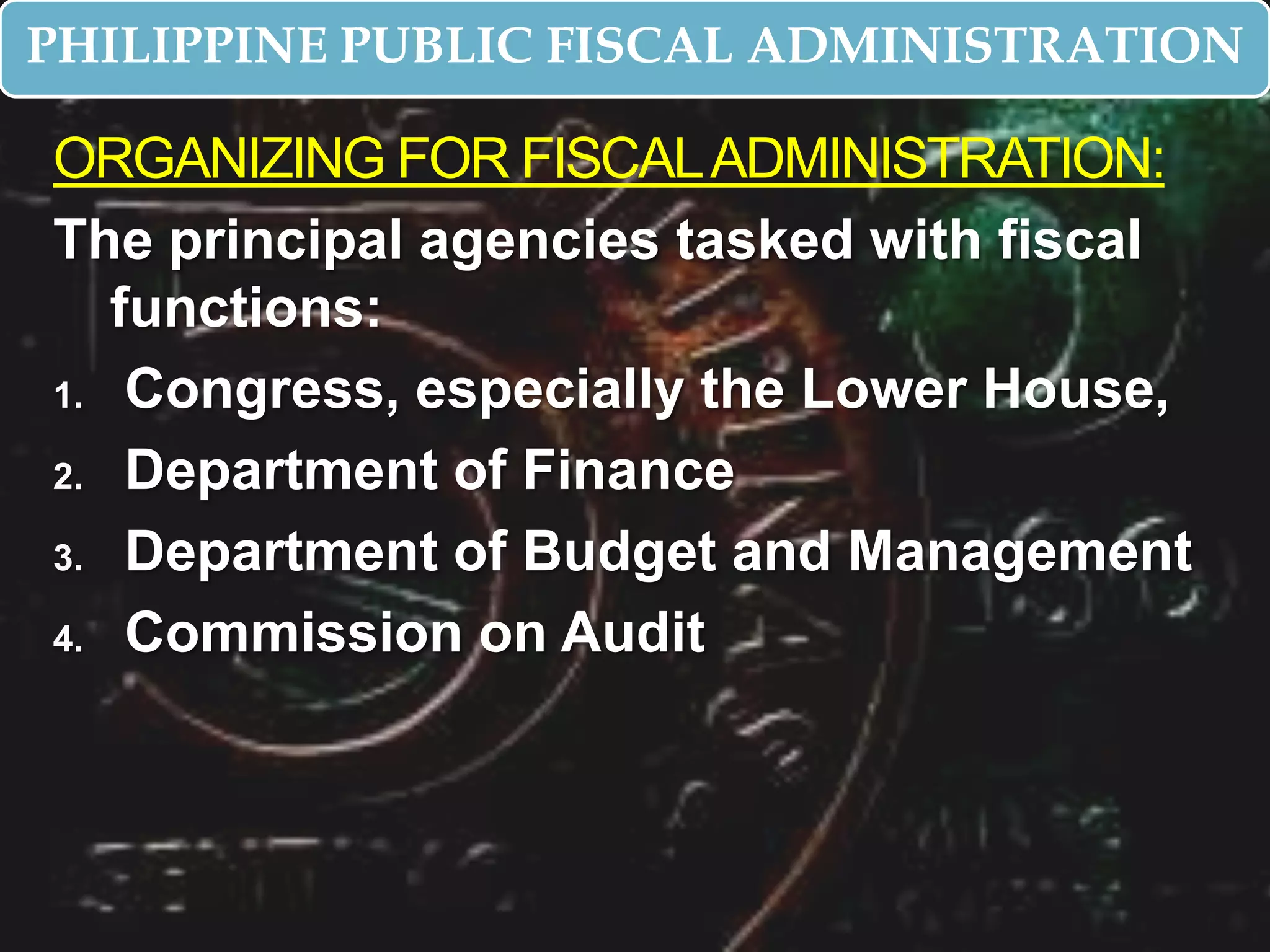 Public fiscal adm pwrpt | PPTX