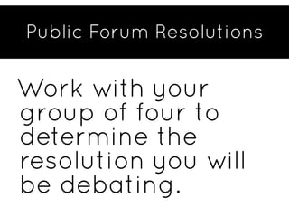 Public forum | PDF
