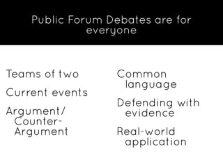 Public forum | PDF