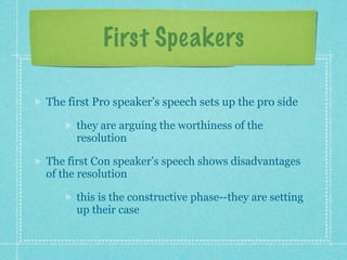 Public forum debate intro | KEY