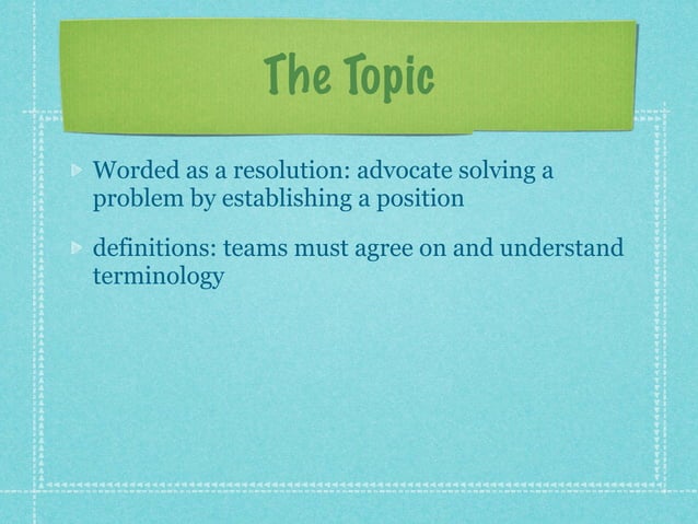 Public forum debate intro | KEY