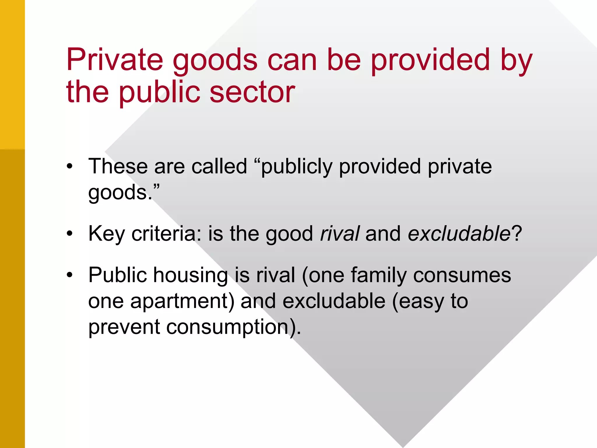 Public goods | PPT