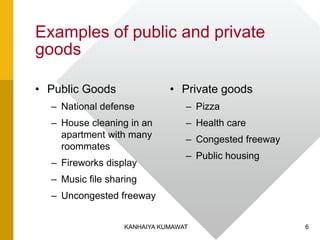 Public goods | PPT
