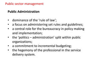 Public governance general considerations | PDF | Political Issues ...