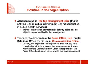 Public Government Communication | PDF