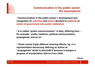 Public Government Communication | PDF
