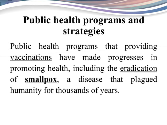 Public health powerpoint | PPTX