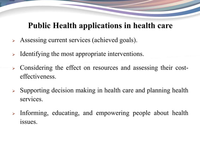Public health powerpoint | PPTX