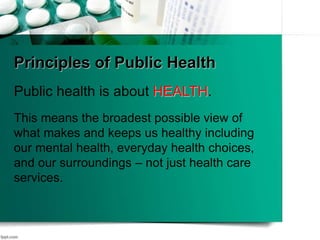 Public health | PPTX
