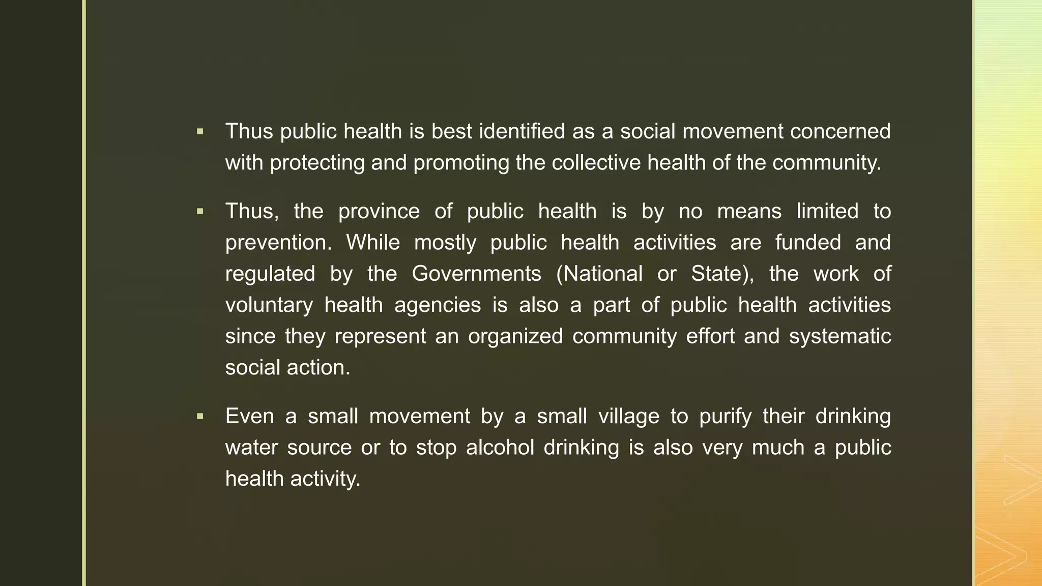 Public health: Definition & Concept | PPTX