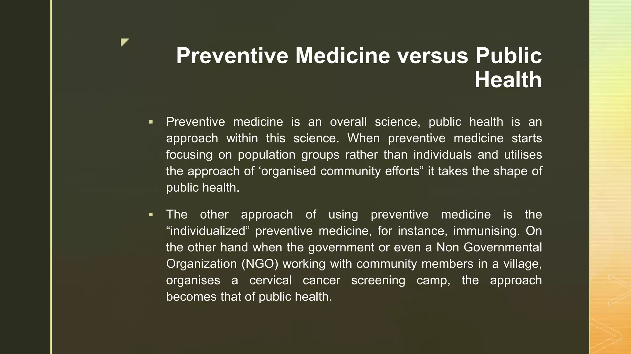 Public health: Definition & Concept | PPTX