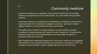 Public health: Definition & Concept | PPTX